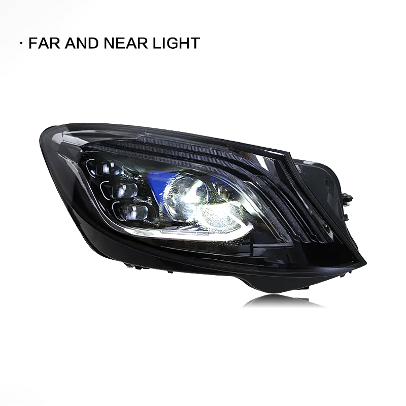 Maybach Style Full Led Headlight Assembly For Mercedes Benz C Class ...