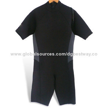 Wetsuit With 10# Ykk Zipper On Back, And Double Nylon Flat-lock ...