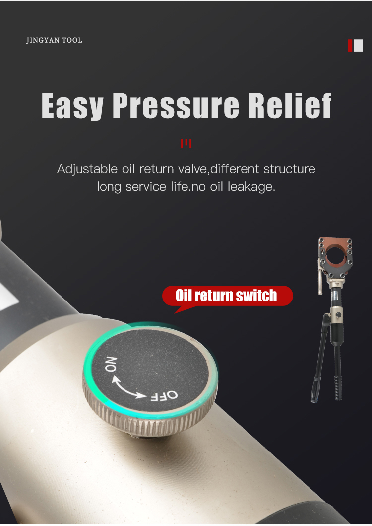 Cpc-75 Integral Hydraulic Cutting Tool: 8 Ton Portable Hand-held ...