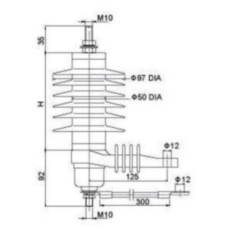 6kv-18kv Metal-oxide Surge Arresters 5ka Class For Low To Medium ...