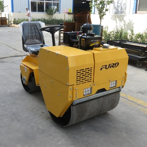 Ride On Double Drum Vibratory Road Roller For Road Construction ...