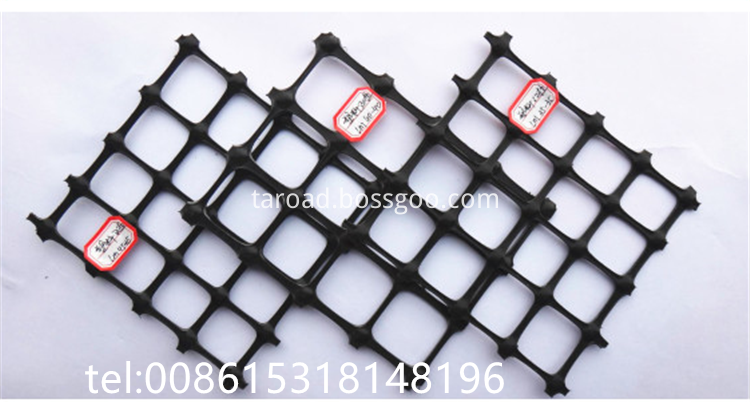 Plastic Bx Biaxial Geogrid Interlocking Net For Steep Slope Protection ...