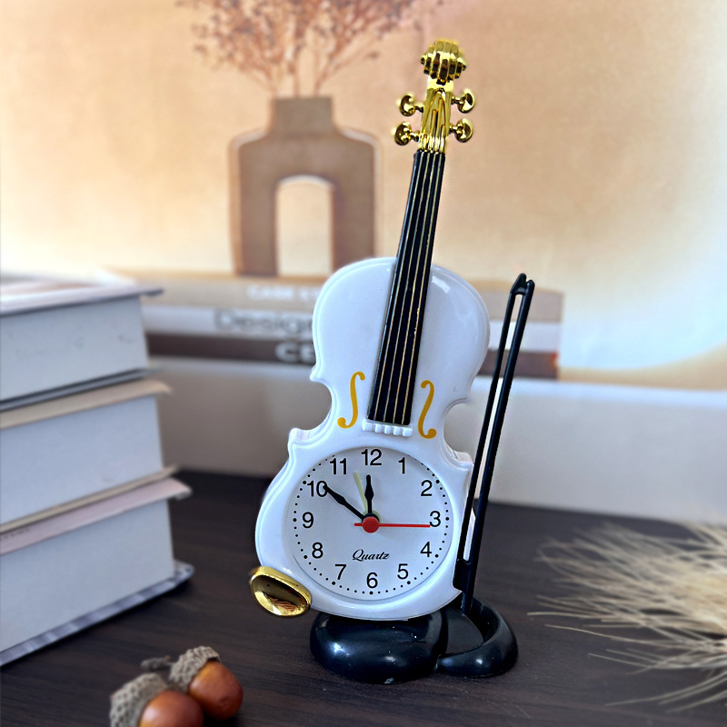 Student Dorm Friendly Violin Alarm Clock, High Quality Student Dorm ...