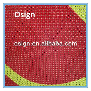 Pvc Mesh Banner Solvent Printing Media, High Quality Pvc Mesh Banner ...