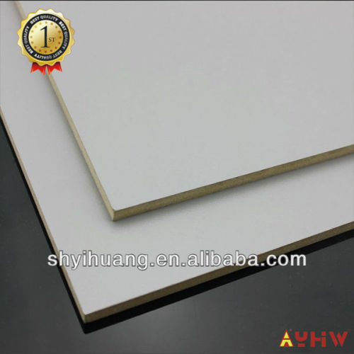 Light Grey Color Double Side Laminated Melamine Pariticle Board Of 1220 ...