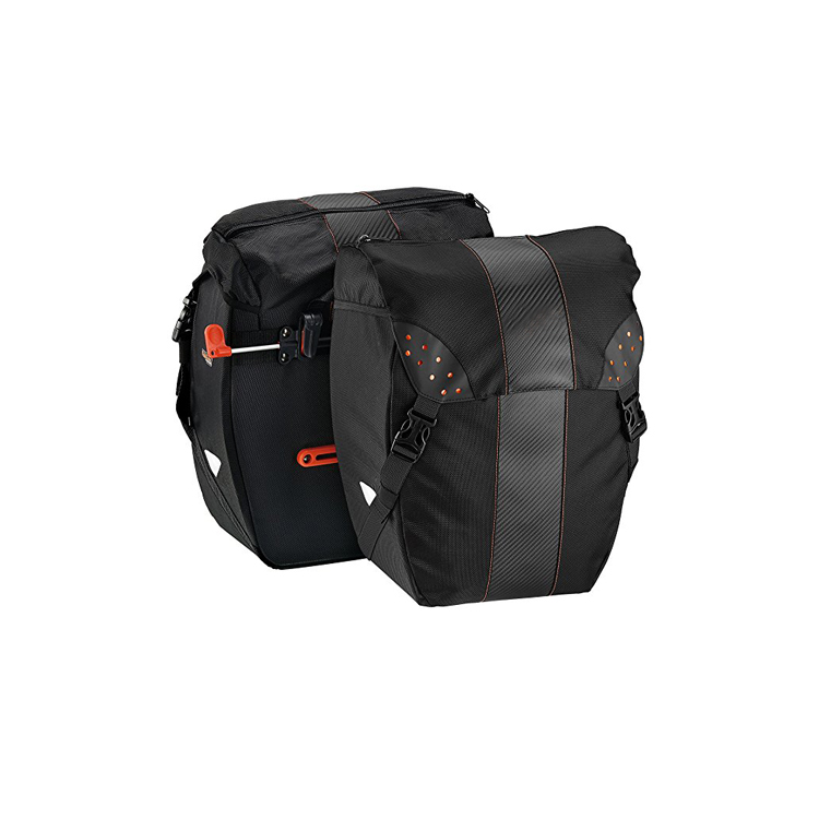 Clip-on Quick Release Double Pannier Bicycle Saddle Bag, High Quality ...