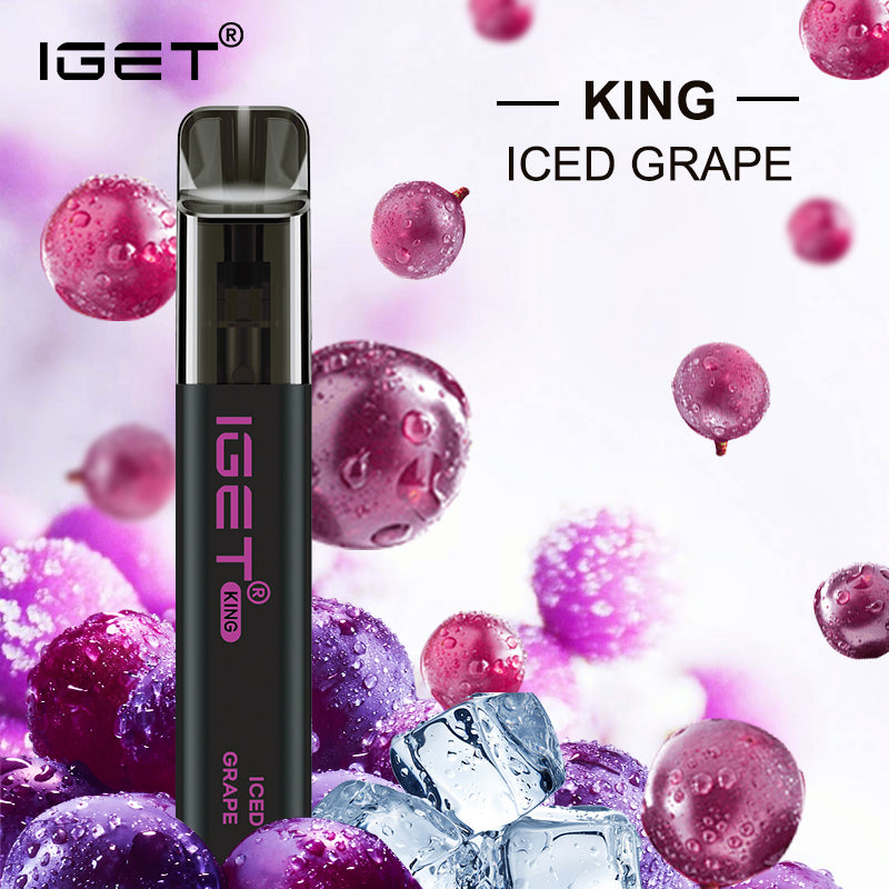 Iget King Original Disposecil Vape Device Peach Cool คุณภาพสูง Iget ...