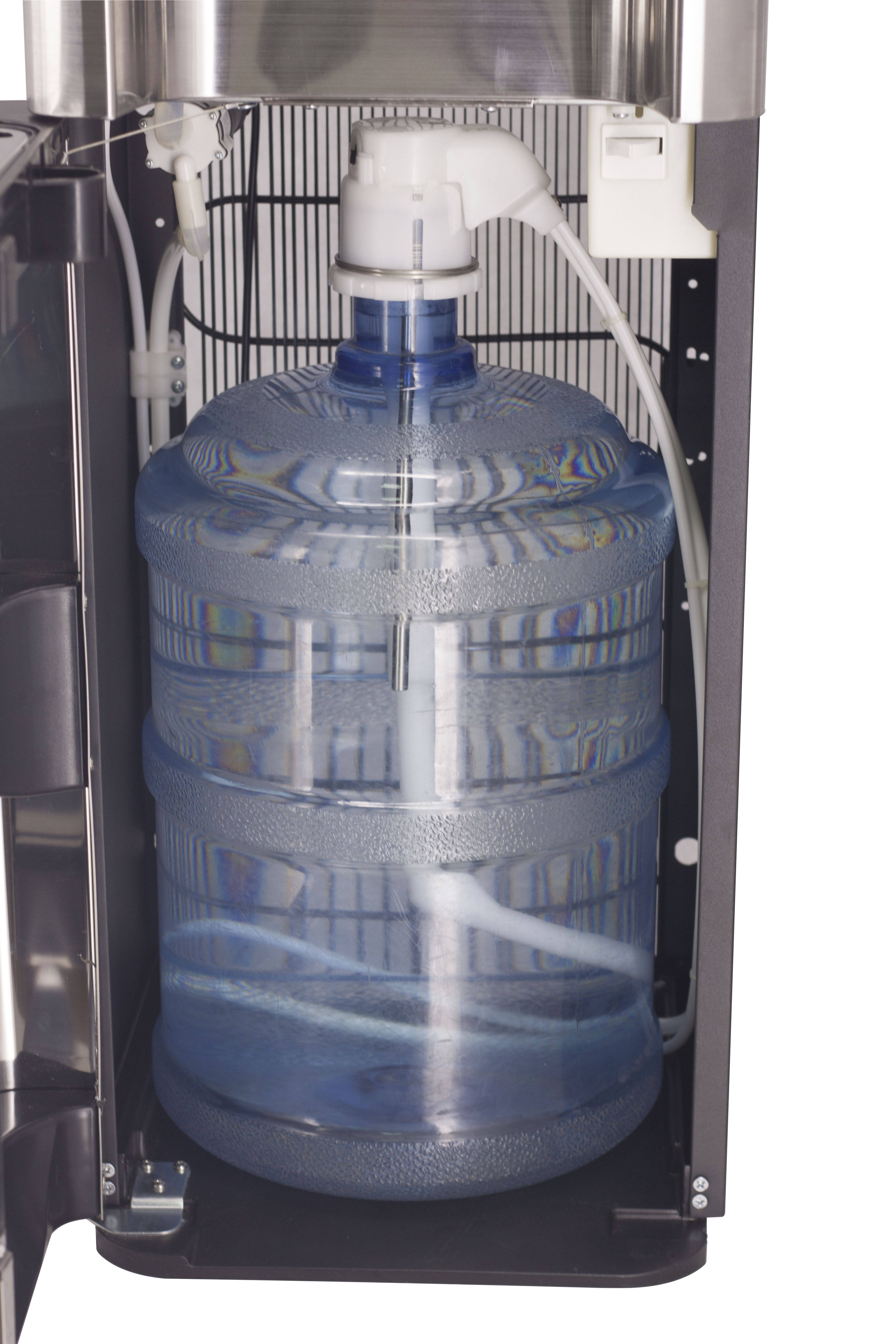 Bottom Loading Tall Stainless Steel Water Dispenser For Hot And Cold ...