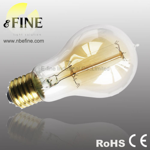 A60 A55 A19 Vintage Edison Light Bulb 40w Carbon Filament Bulb, High ...