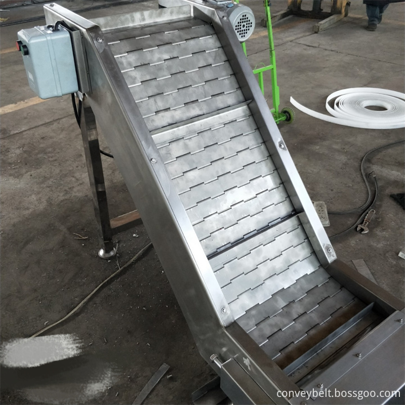 Chain Plate Belt Conveyor Machine, High Quality Chain Plate Belt ...