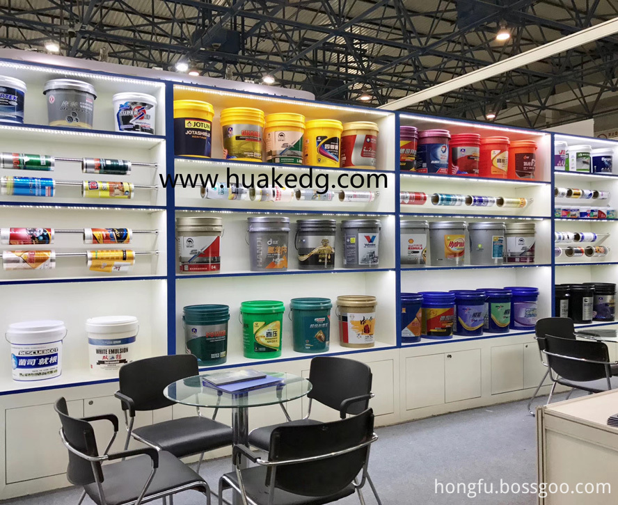 Heat Transfer Packaging Printing For Lubricant Oil Pail Buckets, High ...