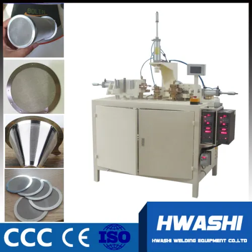 Hwashi Cone-shape Oil Sieve Welding Machine, High Quality Hwashi Cone ...