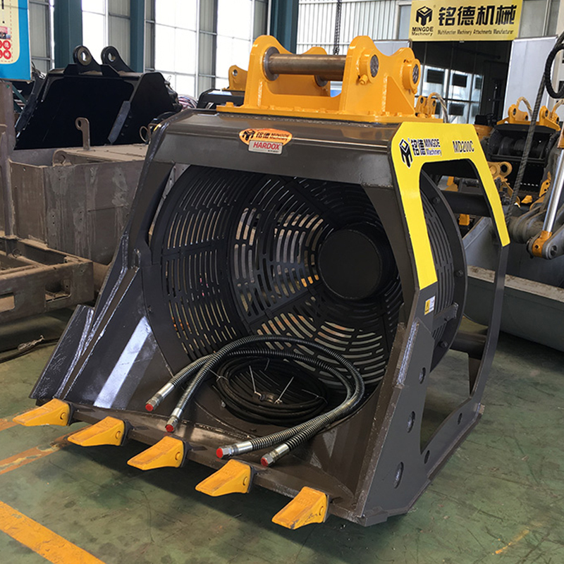 High Quality Excavator Screen Hopper Sieve For Reinforced Soil ...