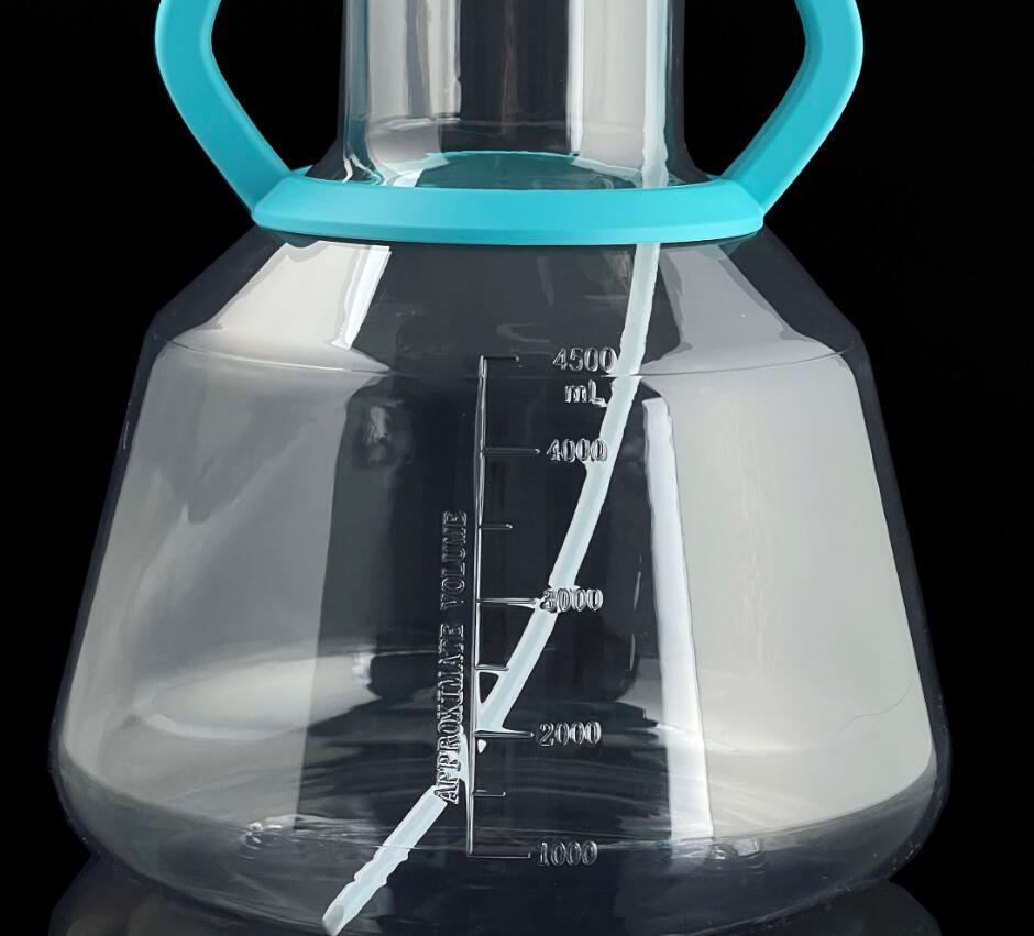 5 Liter High Efficient Erlenmeyer Flask with tube China Manufacturer