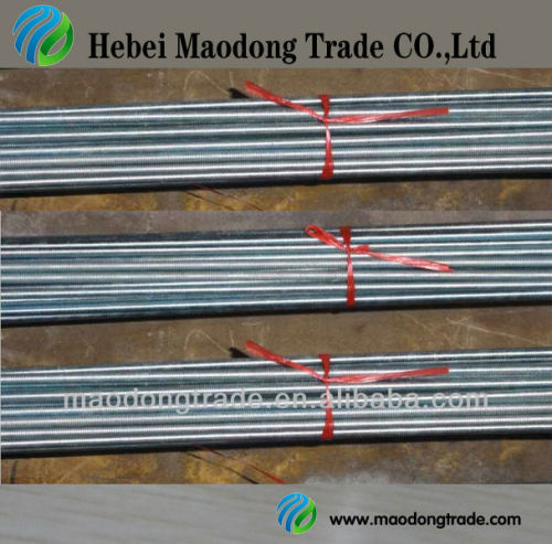 Galvanized Mild Steel All Threaded Rod Din975, High Quality Galvanized ...