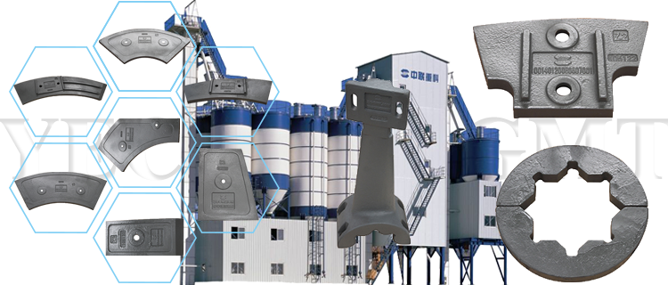 Zoomlion Js4500 Concrete Mixer Wear Parts, High Quality Zoomlion Js4500 ...