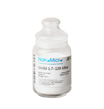 단 분산 구형 실리카 겔 Unisil 1.7-c18, Bossgoo.com의 고품질 단 분산 구형 실리카 겔 Unisil 1.7-c18