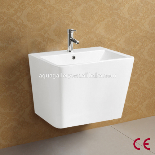 Hand Washing Ceramic Ce Semi Pedestal Sink, High Quality Hand Washing ...