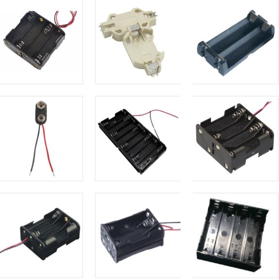 What is a battery holder called?