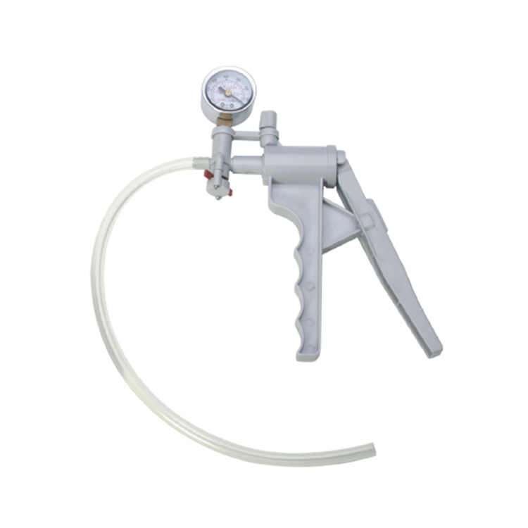 Hand-operated Vacuum Pump With Gauge For Laboratory Use, High Quality ...