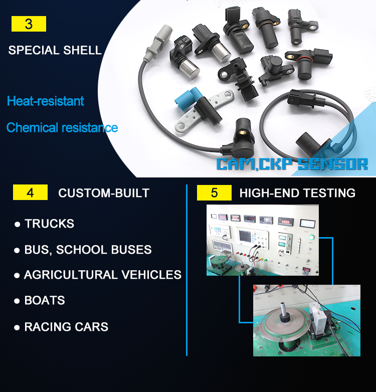 เซ็นเซอร์ตำแหน่งเพลาข้อเหวี่ยงสำหรับ Chevrolet Optra 1j 1.6 คุณภาพสูง ...