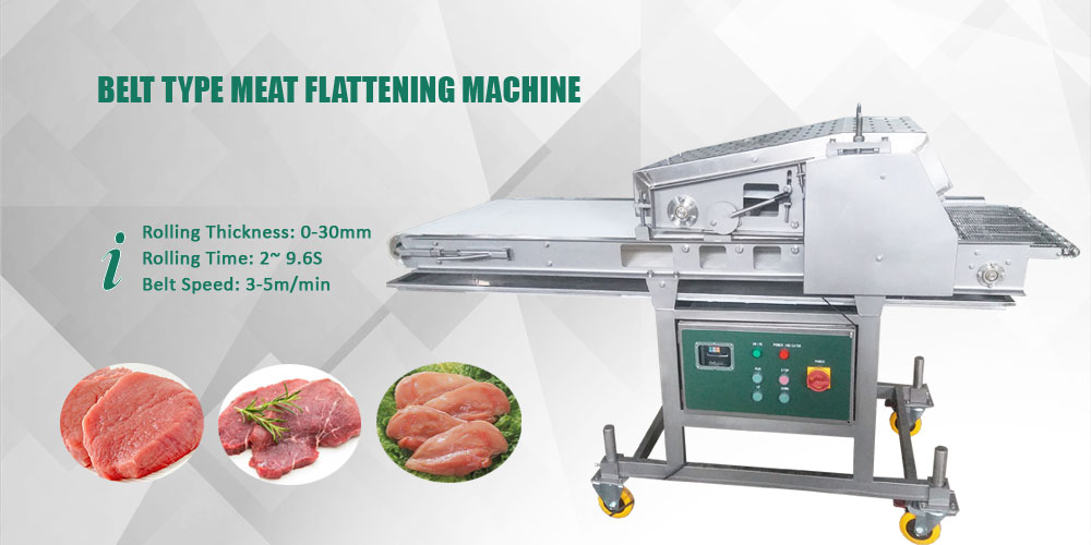 Meat Flattening And Rolling Machine: Steak And Burger Press, High ...