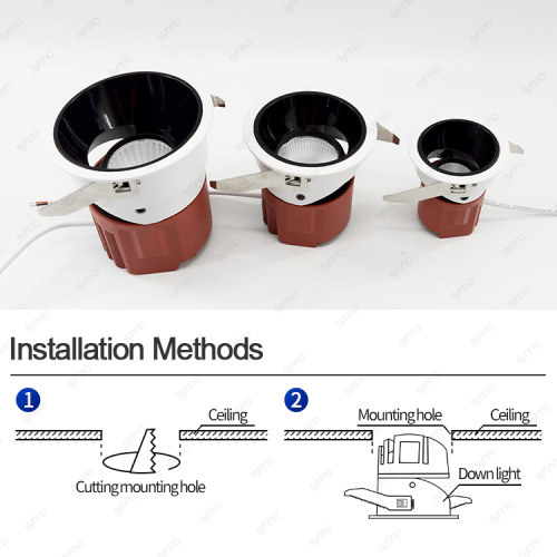 Australian Standard Ip44 Spotlight Recessed Led Down Light, High ...