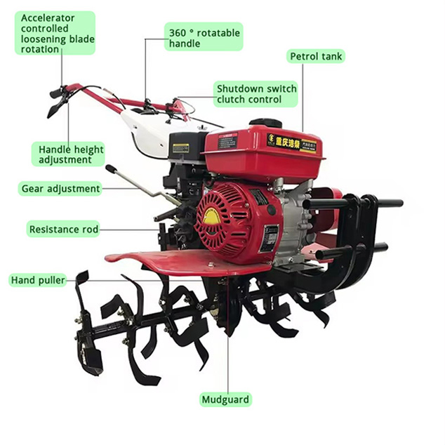 Agriculture Mini Power Tiller Weeder Tools Ridger, High Quality ...