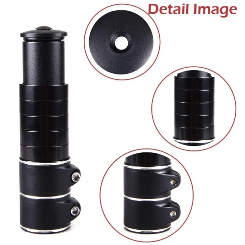 Bike Neck Extender Aluminium Alloy Stem Raiser 100mm China Manufacturer