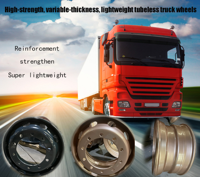 8-hole Truck Wheel Rim Factory Direct Cheap Price Alloy Wheel Rims 22.5 ...