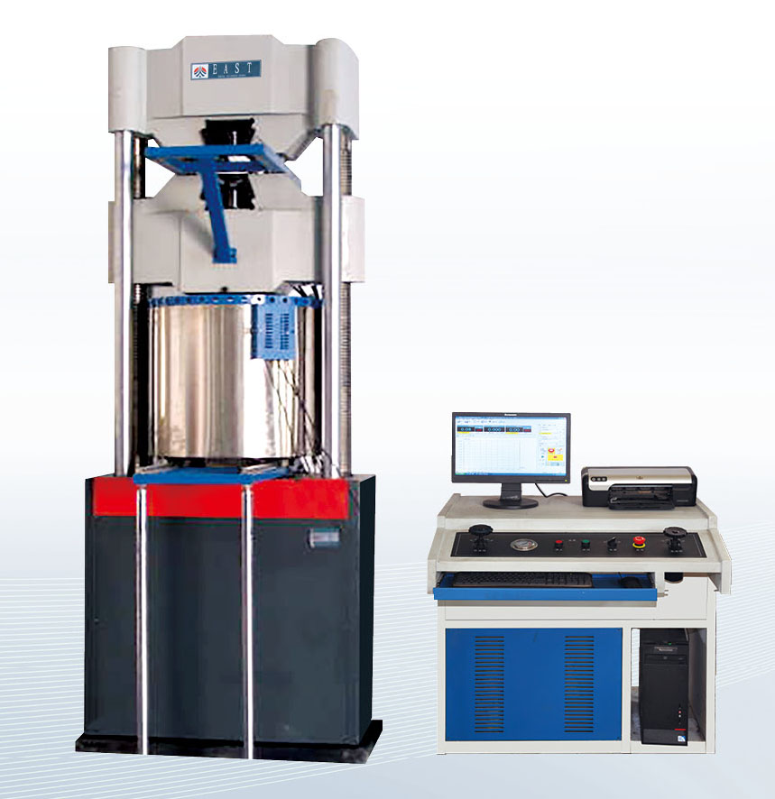 Law-1000 Electro Hydraulic Servo Steel Strand Tensile Testing Machine ...