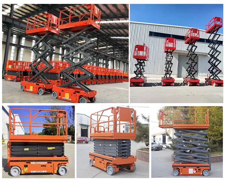 Mobile Elevated Work Platforms: 6m To 14m Fully Self-propelled Lifting ...