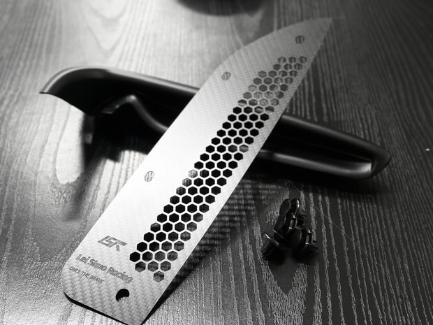 Leishuo Type R Dry Carbon Fender Baffle For Honda 11th Civic Xi Fl5 ...