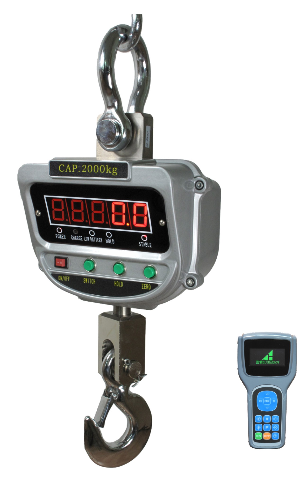 Heavy Duty Industrial Hanging Scale with Hook, Hanging Scale for ...