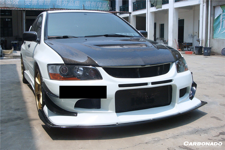 Vs Style Frp Front Bumper For Mitsubishi Lancer Evo 8 9 4dr, High ...