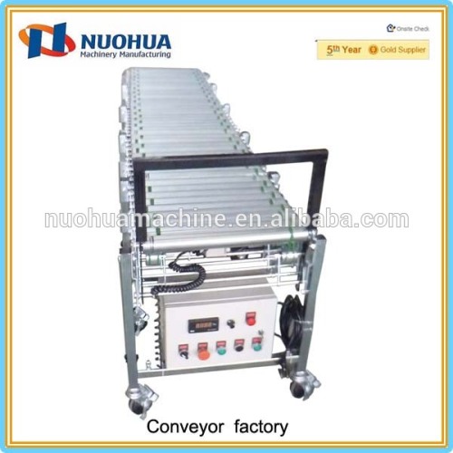 Movable Motorized Flexible Power Roller Conveyor, High Quality Movable ...