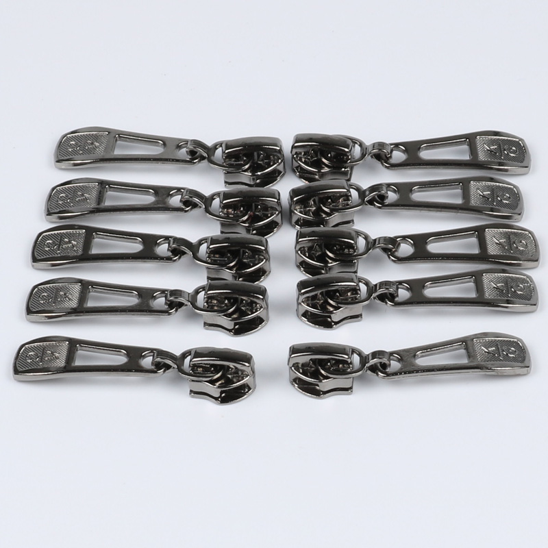 20 Pcs 7# Mix Zipper Repair Kits Zipper Pull Zipper Head For Nylon ...