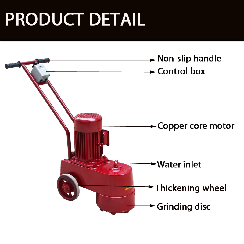 Hand Push Concrete Road Grinding Polishing Machine, High Quality Hand ...
