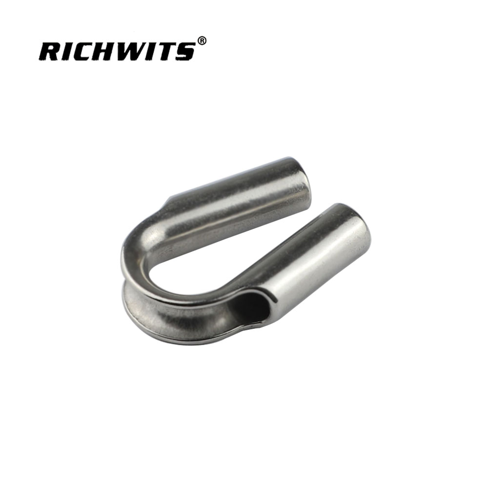 High Quality Stainless Steel 304 Rigging Hardware Wire Rope Clamp Pipe ...