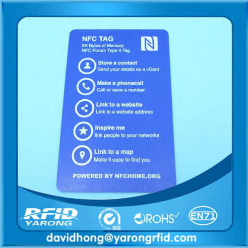 Nfc Blank Business Employee Id Card / Machine Printed Pvc Card Free ...