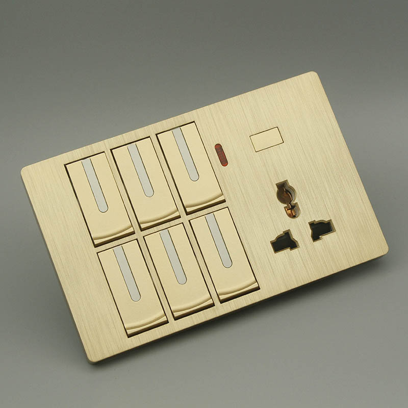 Nepal Standard 3 Gang 1 Way Switch Wall Switch Factory Supplier, High ...