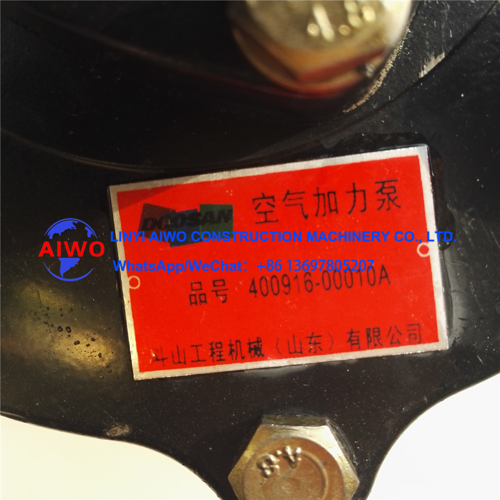 Doosan Sd300 Wheel Loader Brake Pump 400916-00010a, High Quality Doosan ...