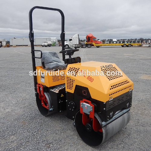 1 Ton Compactor Mini Vibratory Roller (fyl-880), High Quality 1 Ton ...