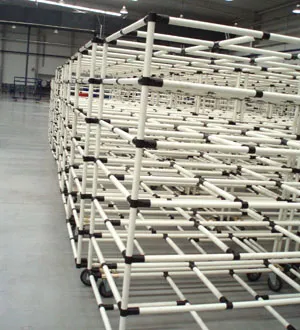 Assembly Line/lean Manufacturing Plastic Coated Pipe (qc16923), High ...