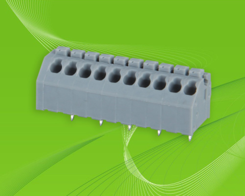 Pcb Screwless Terminal Block With 2.54mm Pin Spacing, High Quality Pcb ...