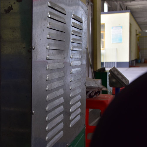 Plat Aluminium Noise Barrier, Galvanized Sheet Sound Barrier, kualitas ...