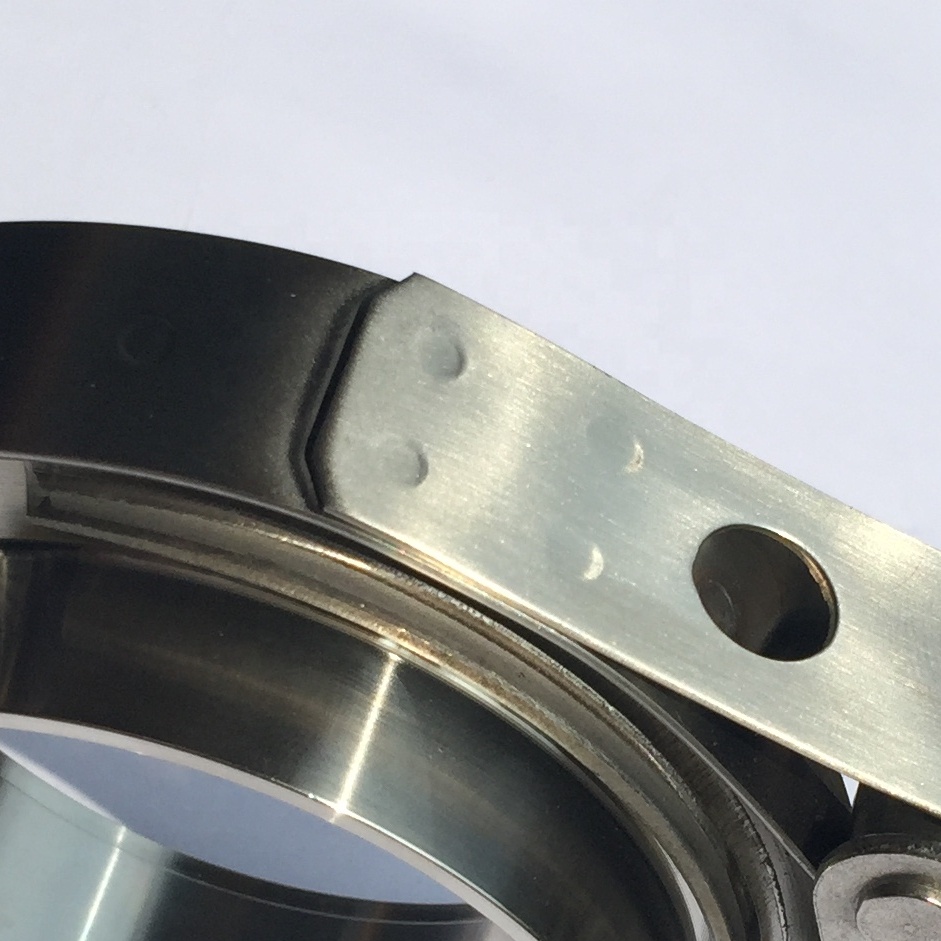 Ss304 Self-aligning Stainless Steel V-band Clamp Exhaust Pipe For Turbo ...
