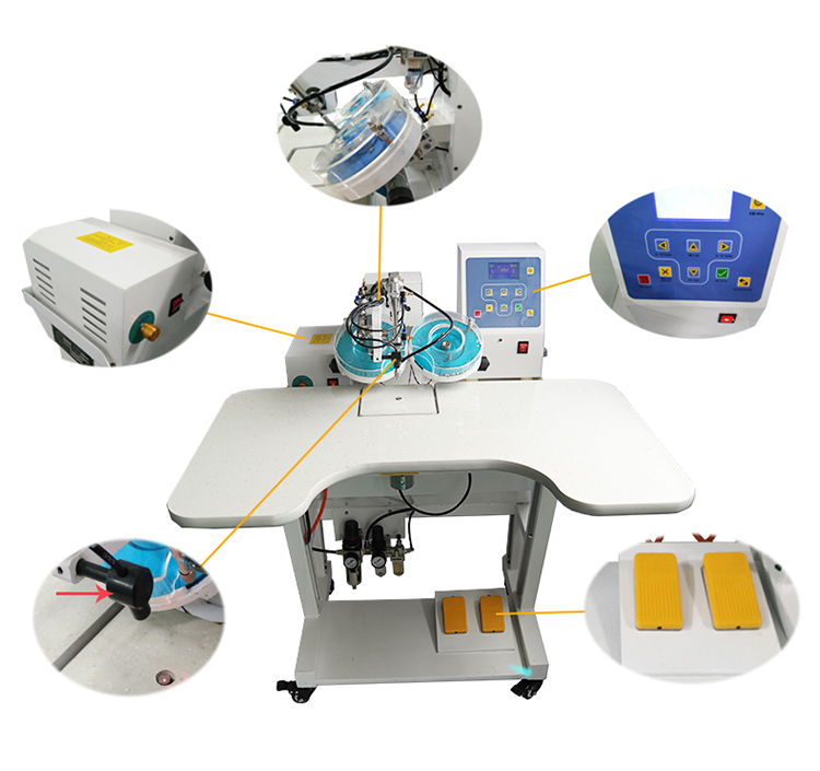 High Efficiency 220v Ultrasonic Automatic Hot Fix Two Colors Rhinestone ...