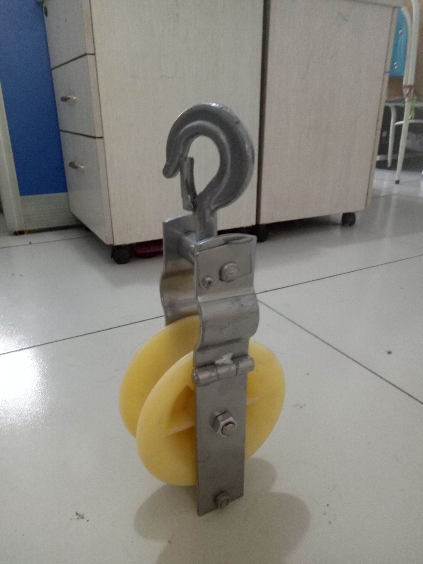 Single Sheave Cable Hanging Pulleys And Cable Pulley Block And Tackle ...