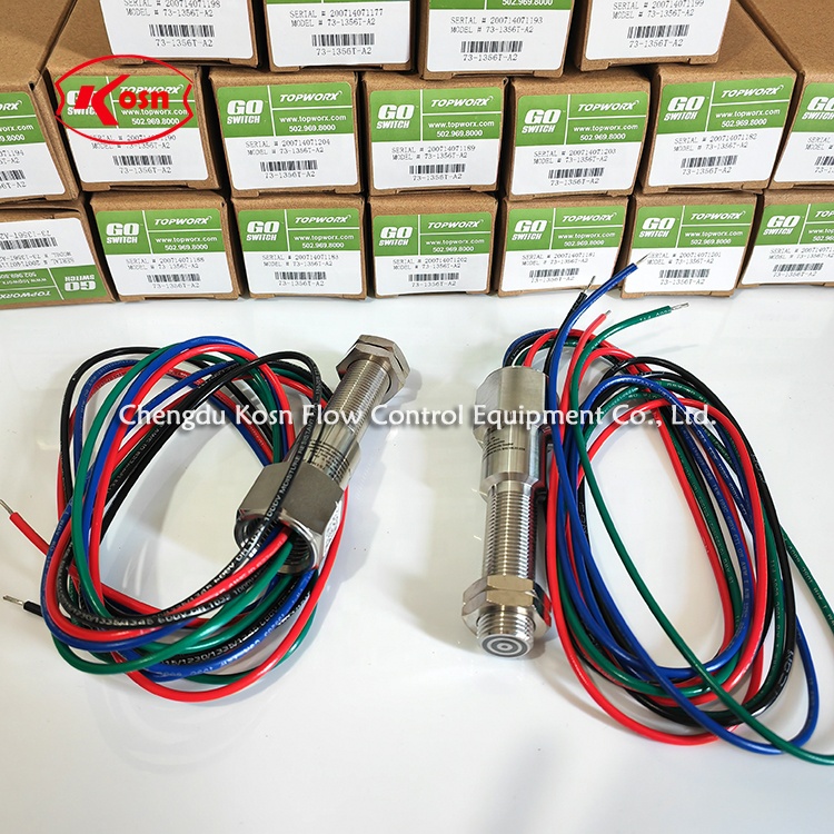 Emerson 73-1356t-a2 Magnetic Induction Proximity Valve Position Switch ...